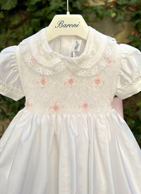 Handsmock Roses Dress – Baroni Firenze